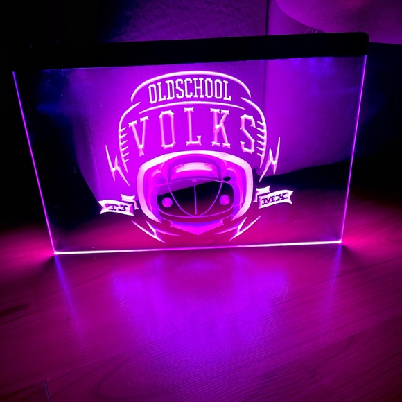 Other | Volkswagen Vw Bug Led Neon Light Sign 8x12 | Poshmark